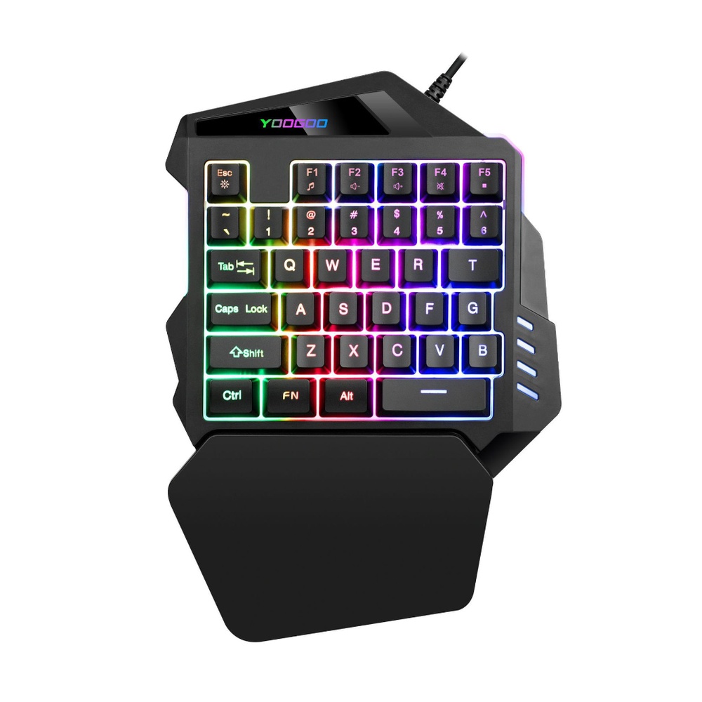 Mechanical Electronics Keyboard Computer Game Single Handed Computer ...