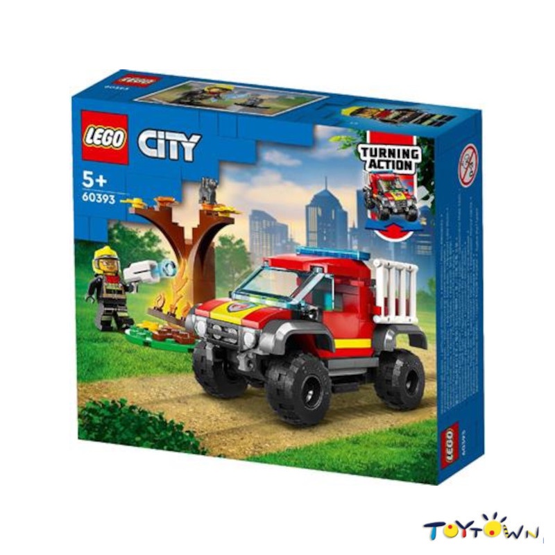 Lego City 60393 4x4 Fire Truck Rescue | Shopee Philippines