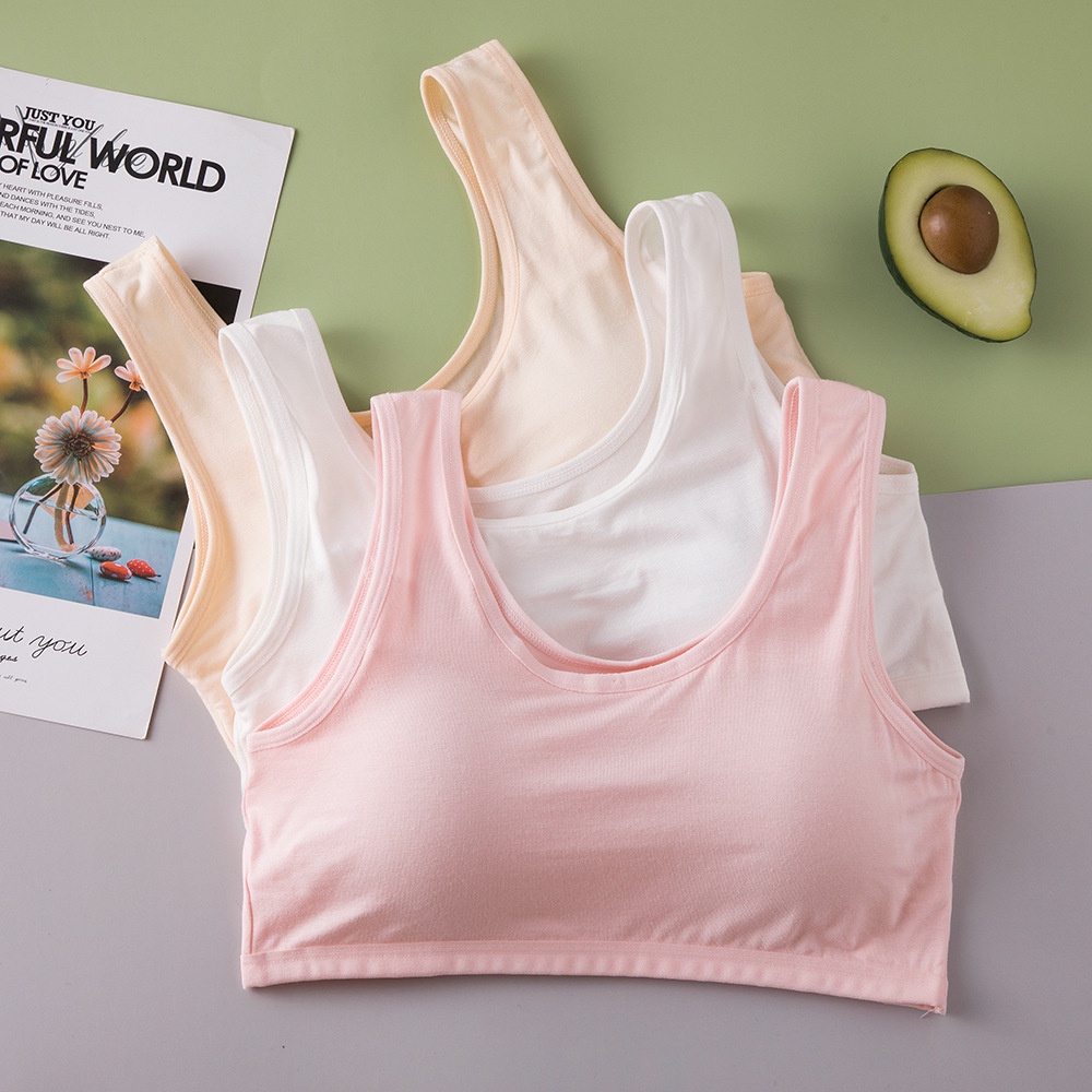 Kids Girls Baby Bra Teens Suitable Soft comfortable cotton fabric With ...