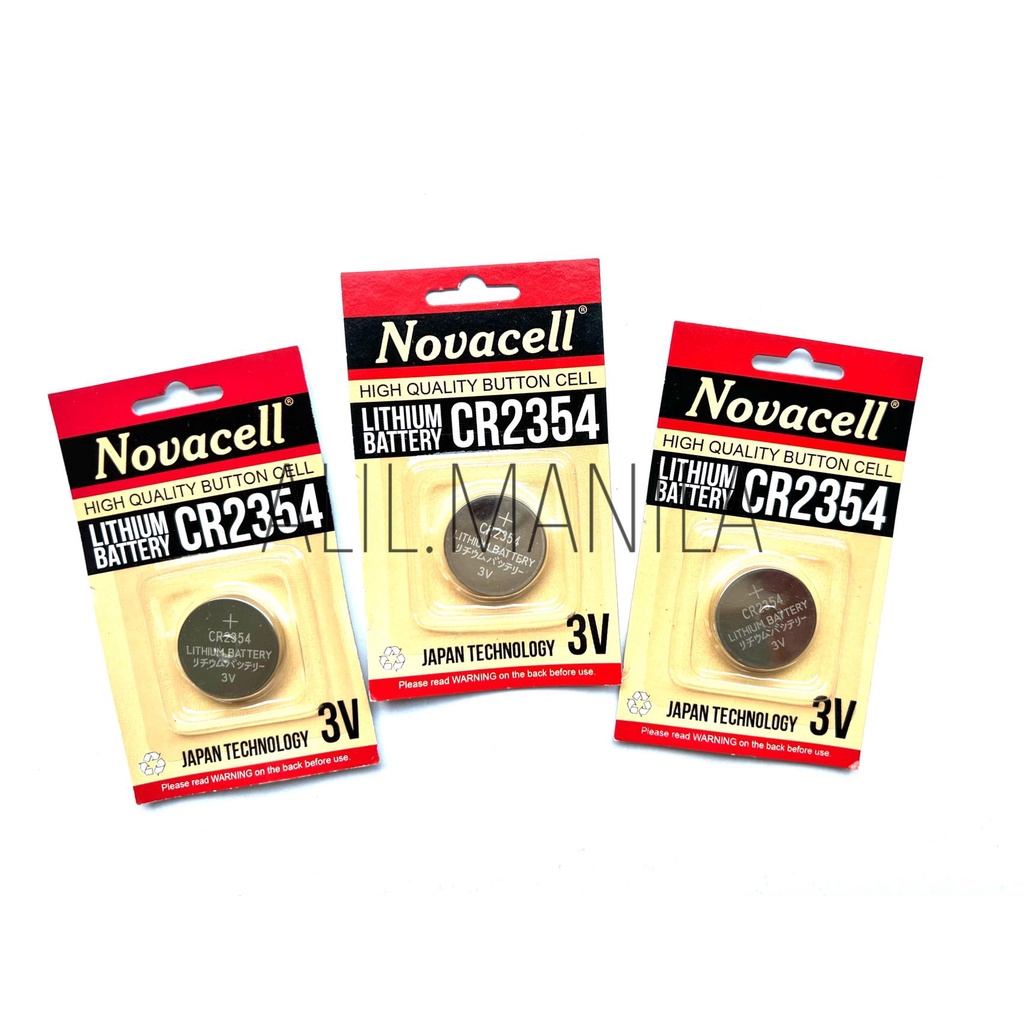 CR2354 3V LITHIUM BATTERY NOVACELL | Shopee Philippines