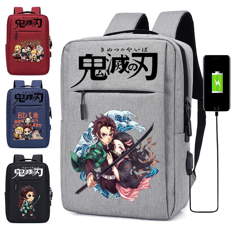 Demon Slayer Backpack for Women Laptop Bagpack for Men Anime Bagpack ...