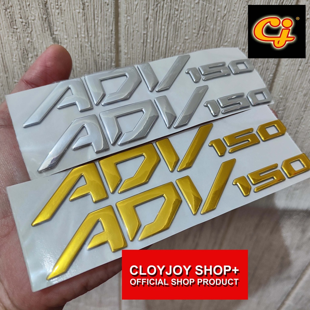 ADV 150 EMBLEM LOGO STICKER HIGH QUALITY | Shopee Philippines