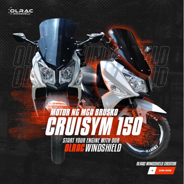 Cruisym 150 Side Accessories (Palikpik) Acrylic | Shopee Philippines