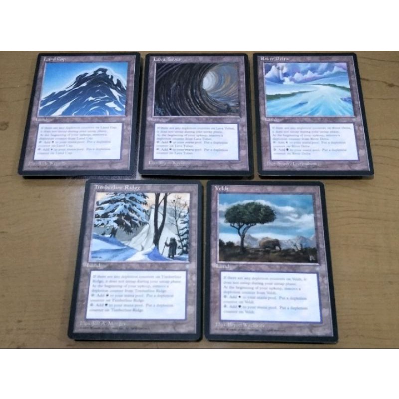 Magic: The Gathering(MTG) Card Ice Age Dual Lands(Counter) Ice Age ...