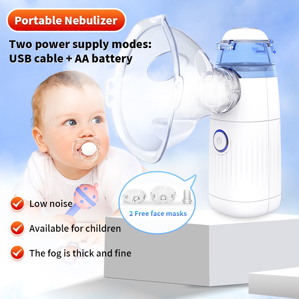 Original Ultrasonic Nebulizer Inhaler Handheld Nebulizer Machine ...