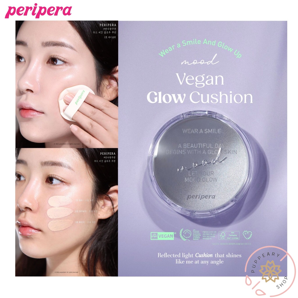 PERIPERA MOOD GLOW CUSHION (No Refill) | Shopee Philippines