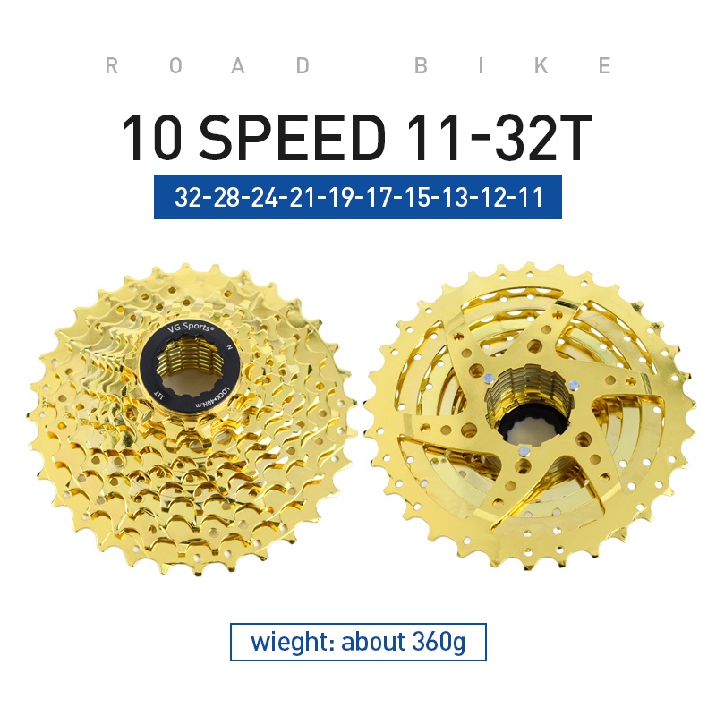 VG Sports 8 9 10 11 Speed Road Bike Cassette 11-25T/28T/32T/34T/36T ...
