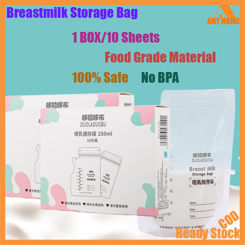 Anthome Breastmilk Storage Container Milk Storage Bag 250ml Mother Milk ...