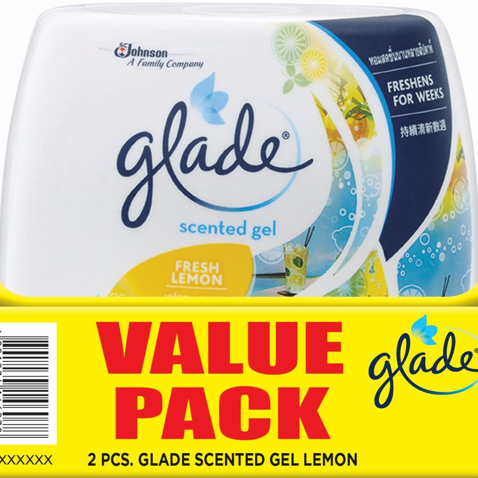 Glade Scented Gel Lemon Twinpack | Shopee Philippines
