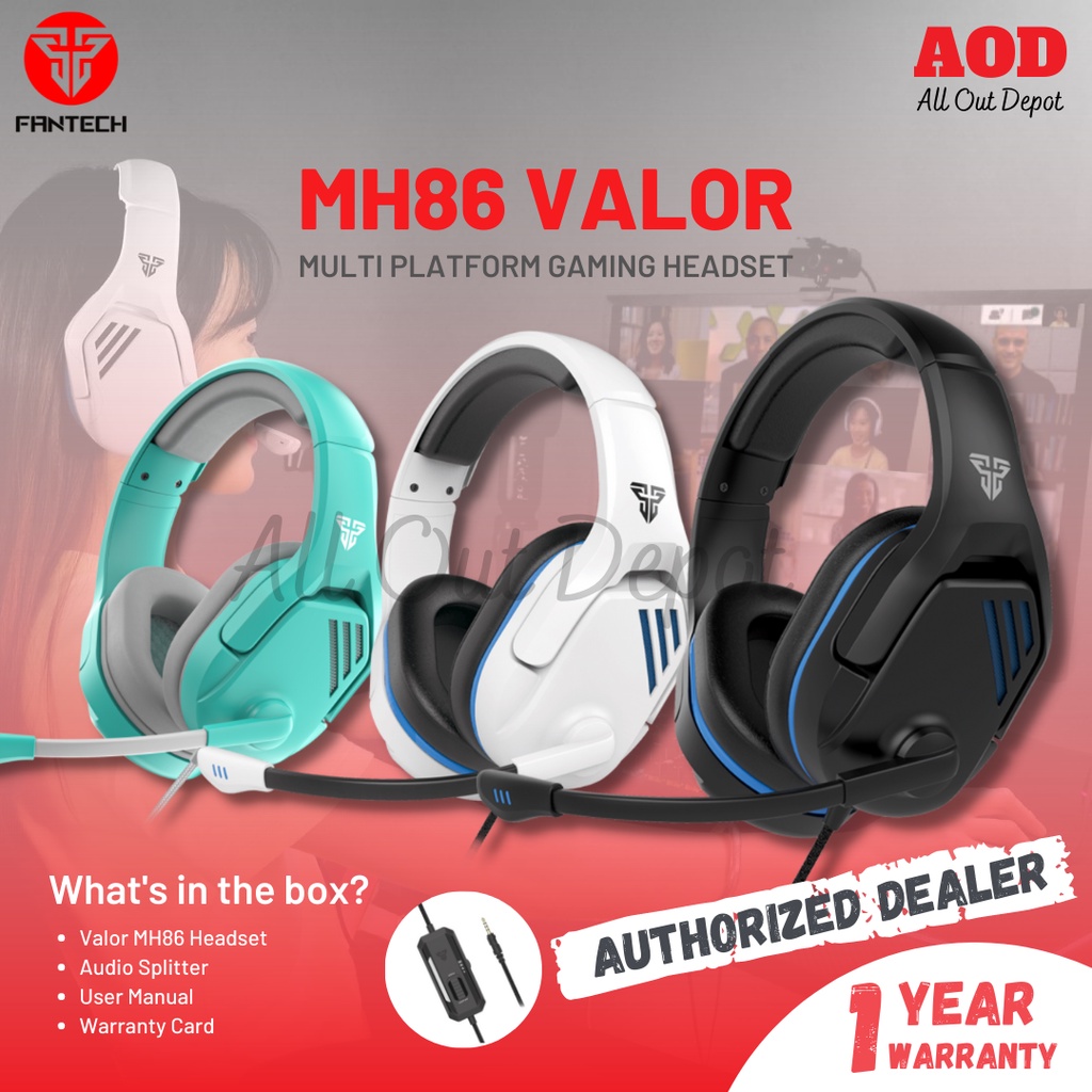 Fantech MH86 Valor Multi-Platform Gaming Headset | Shopee Philippines