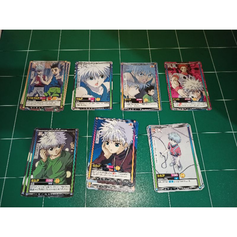 hunter x hunter cards killua | Shopee Philippines