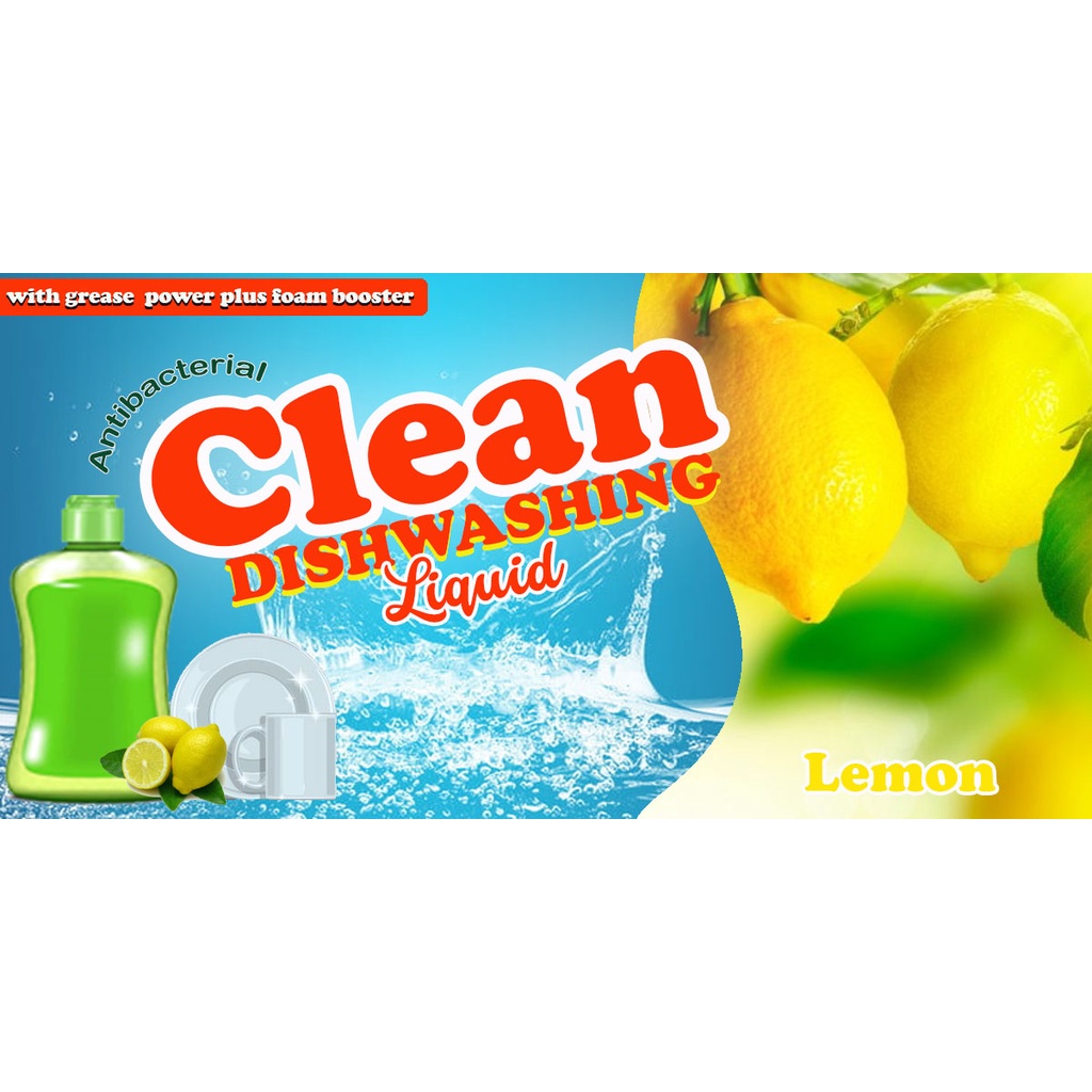 Premium Sticker Label for Dishwashing Liquid (10pcs) | Shopee Philippines