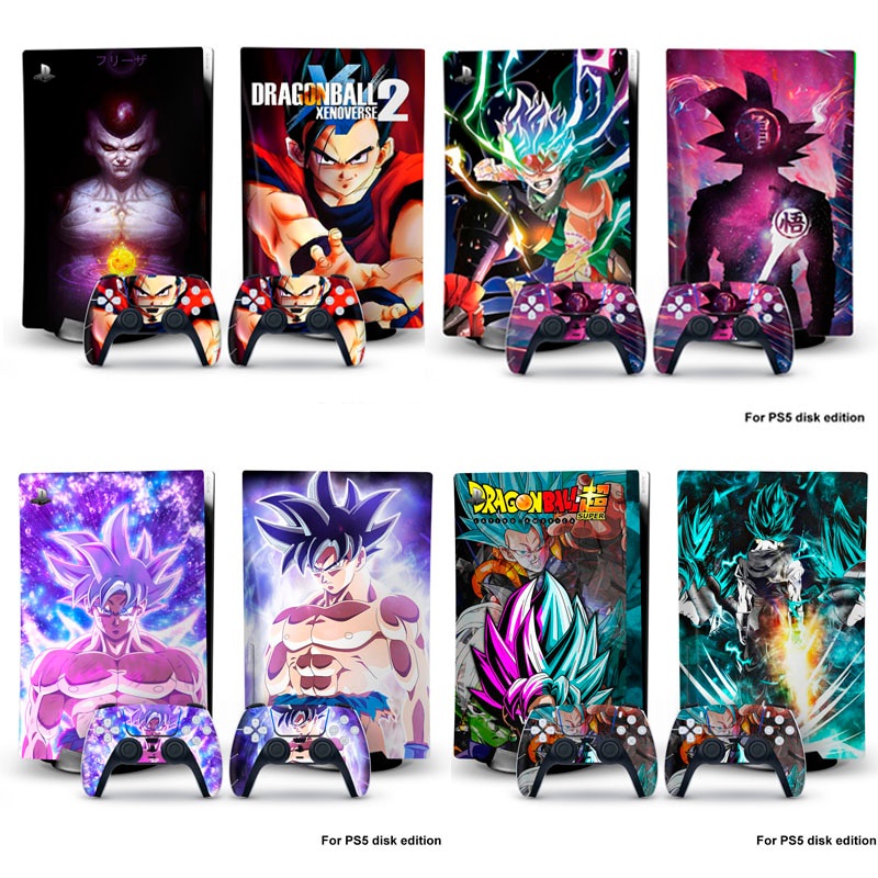 Dragon Ball Naruto PS5 Disk Edition Skin Sticker Decal Cover for ...