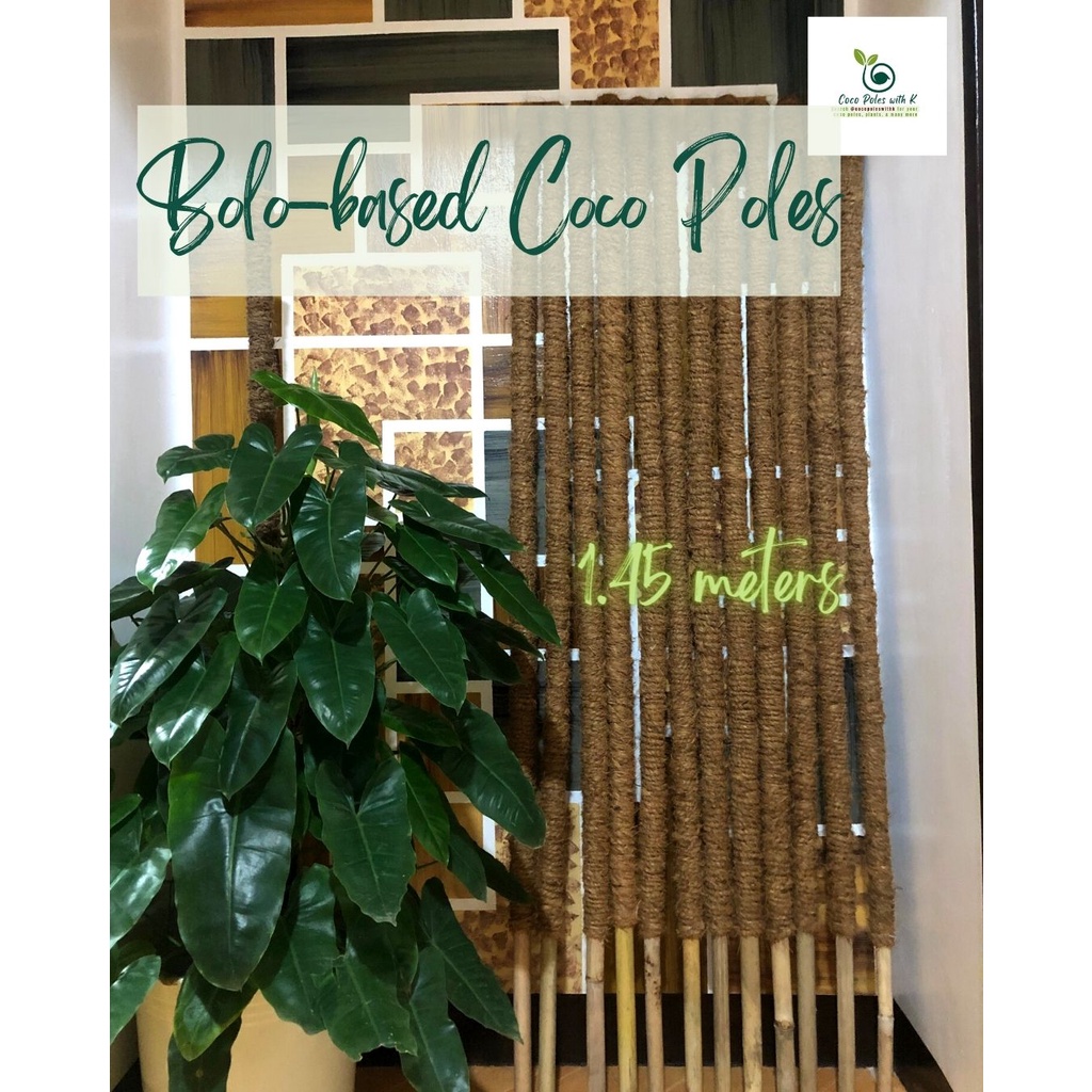 Coco Pole, Plant Stick Bamboo, Plant Support | Shopee Philippines