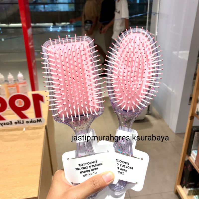 Cushion HAIR BRUSH MINISO Comb MINISO GLITTER Comb MINISO | Shopee ...