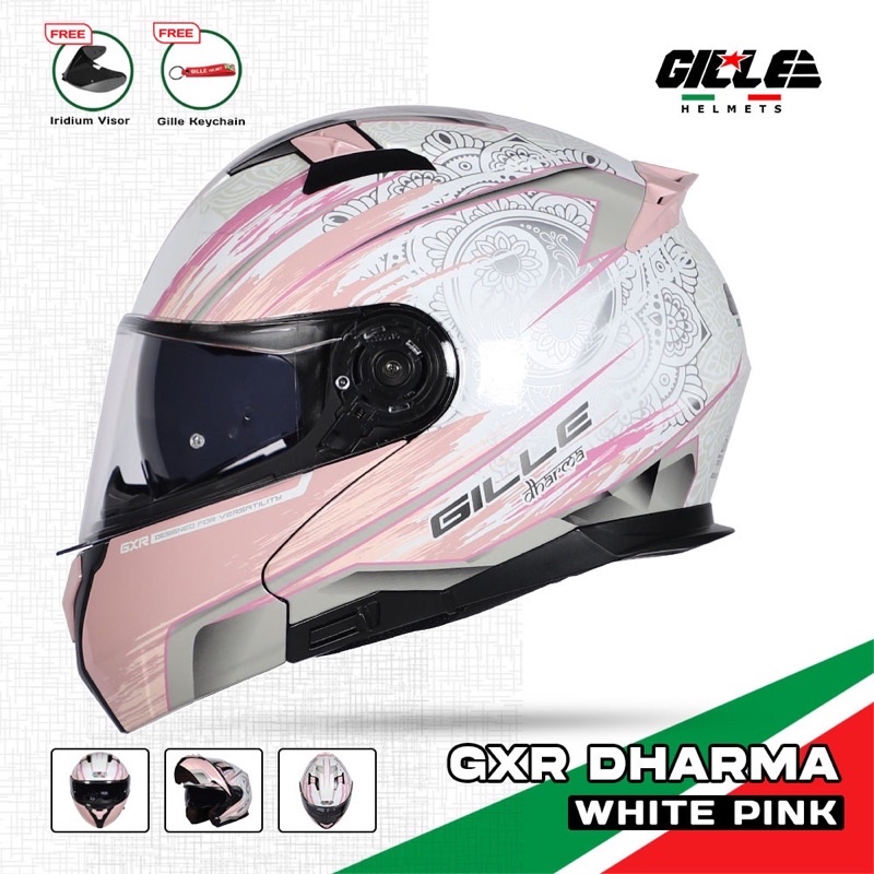 GILLE GXR MODULAR HELMET | Shopee Philippines