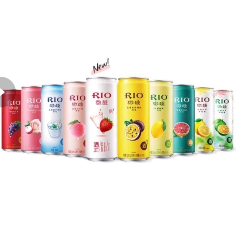 RIO TIN CAN COCKTAIL SOUR PLUM BEVERAGE 330mlx24 | Shopee Philippines