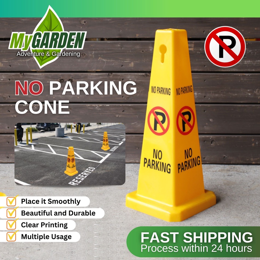 MYGARDEN No Parking Traffic Cone Parking Cone No Parking Cone Safety ...