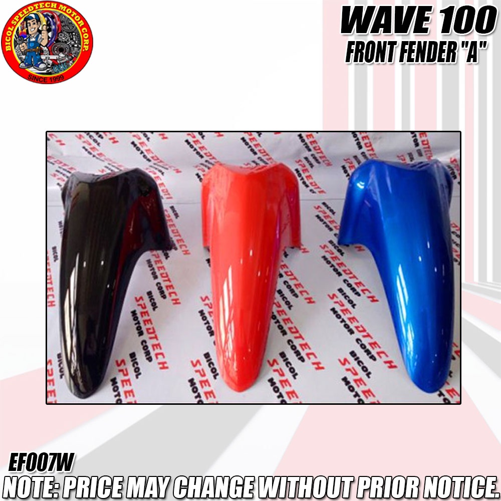 WAVE 100 FRONT FENDER "A"(EF007W) | Shopee Philippines