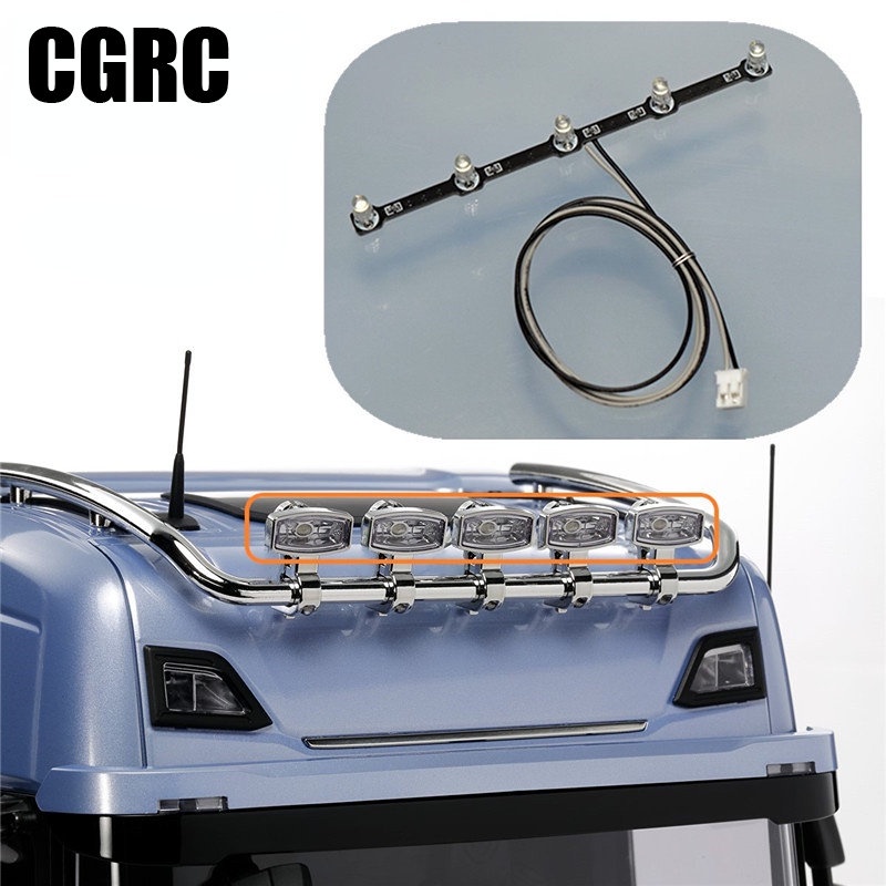 LED Roof Spotlights PCB Board Lights for 1/14 Tamiya RC Truck Trailer ...
