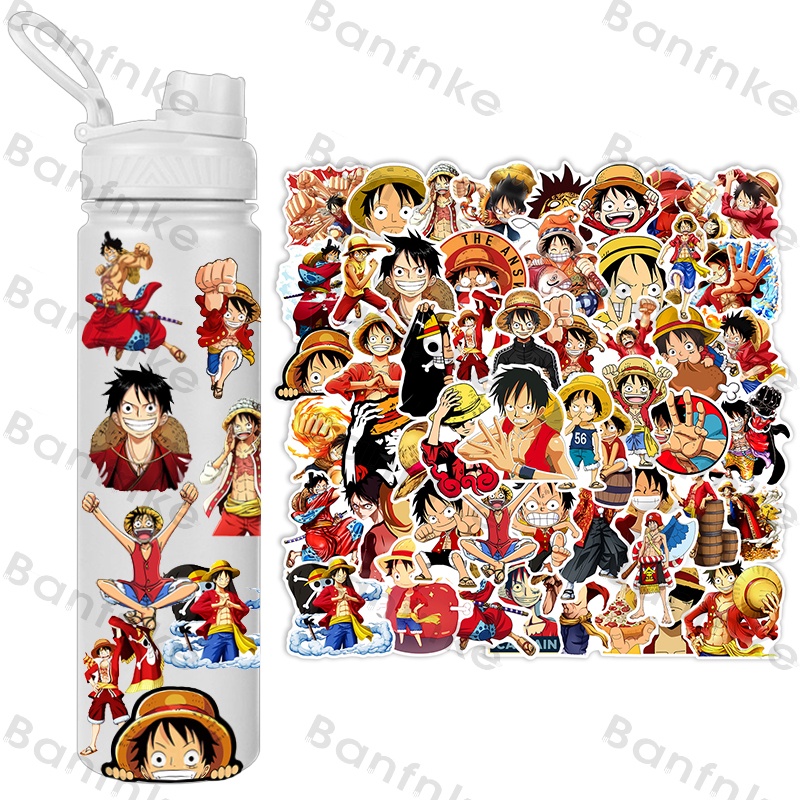 One Piece Sticker For Tumbler Waterproof Sticker For Aquaflask Laptop ...