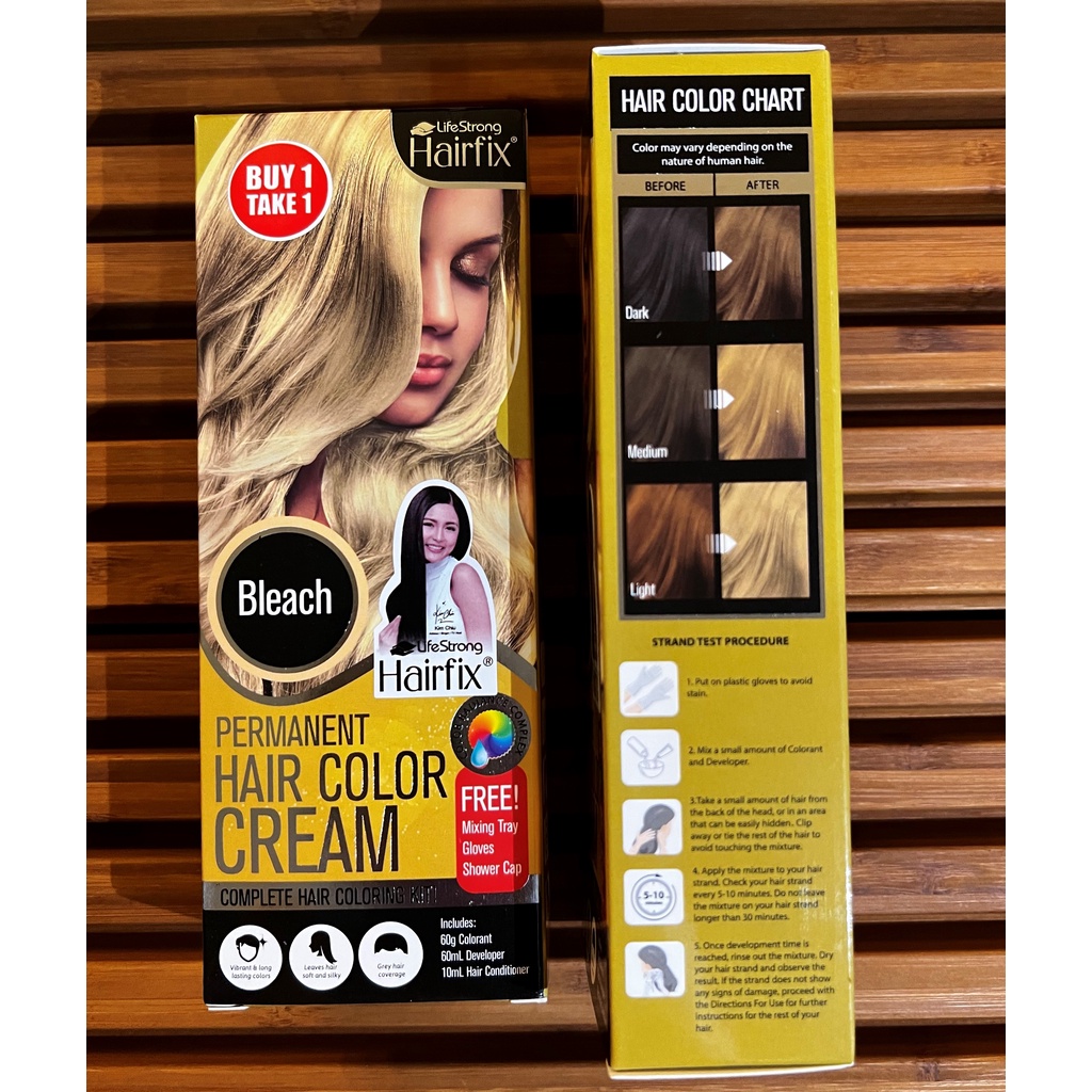 BUY1TAKE1 Hairfix Permanent Hair Color | Shopee Philippines