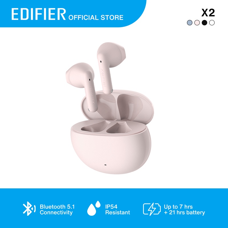 Edifier X2 Headphone Bluetooth 5.1 Music Playback USB-Type C Built-in/X2S Headphone Bluetooth 5. ...
