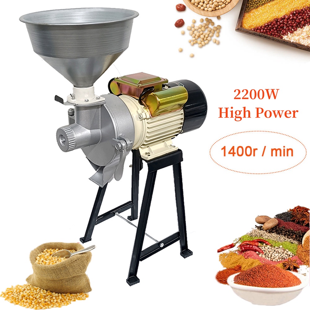 Portable Grinder, Dry And Wet, Applicable To Corn Grinder, Rice Grinder ...