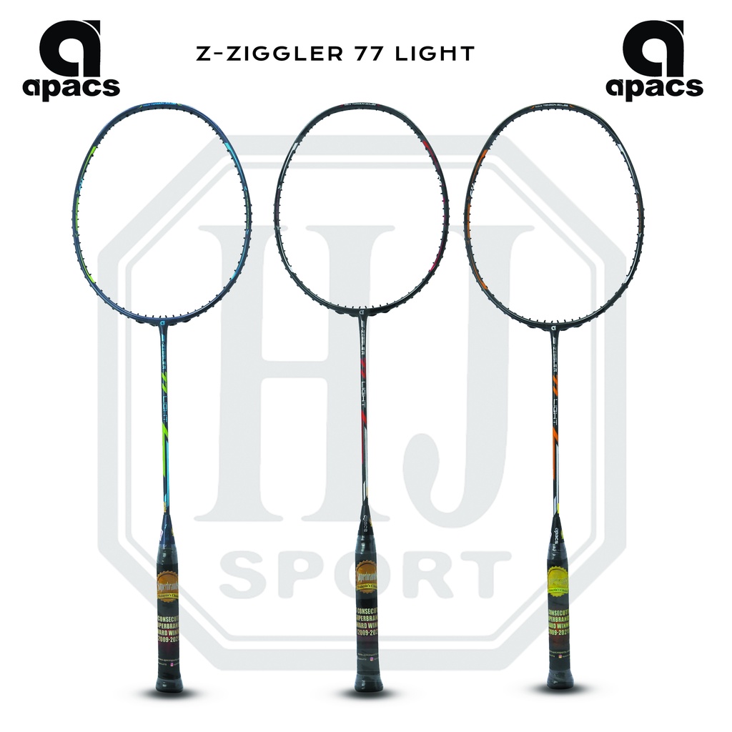 Original Apacs Z Ziggler 77 Racket, Original Complete Badminton Bonus ...