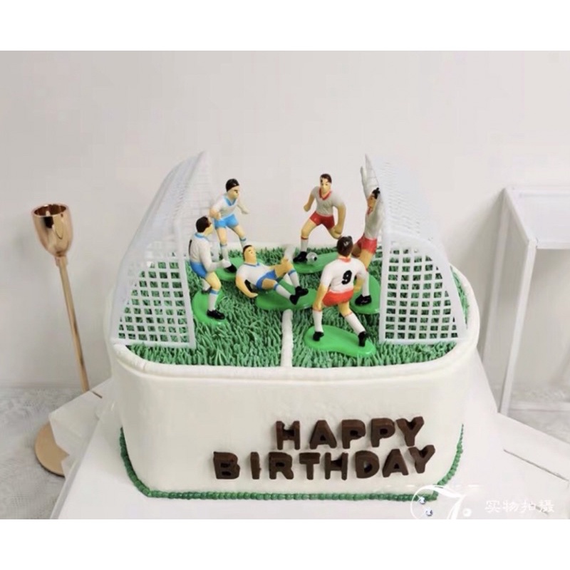 Football field with players cake topper | Shopee Philippines
