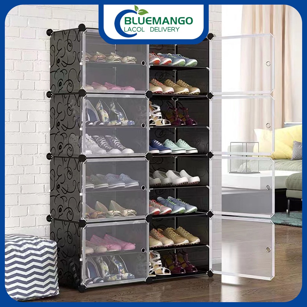 Shoe Rack Storage Cabinet Shoe Storage Boxes Locker Dustproof Drawer ...