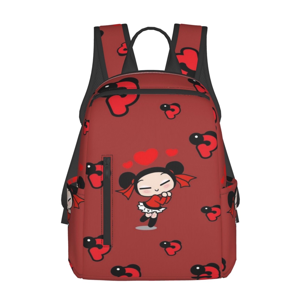 Pucca Kids Backpack, Cute School Backpacks for Girls Boys Elementary ...