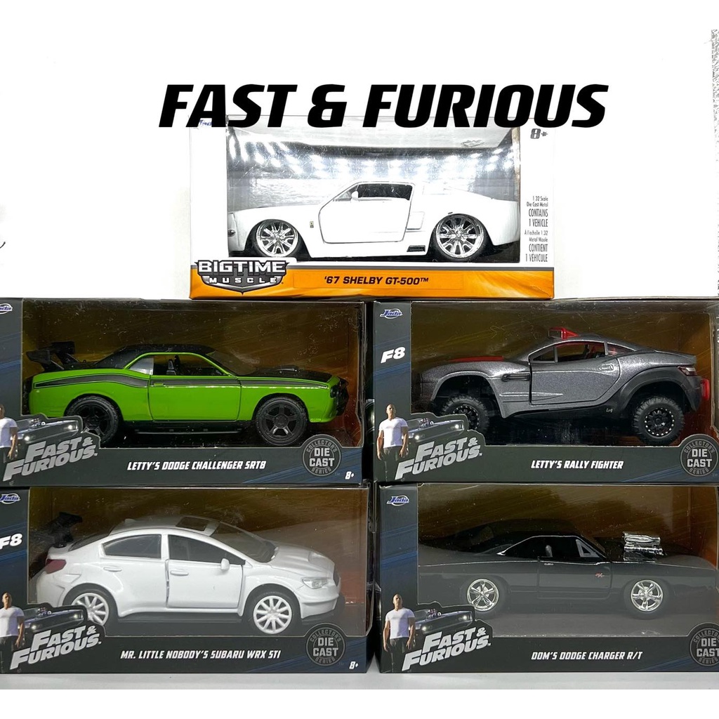 *Alloy Toy*FAST&FURIOUS SERIES 1:32 ALLOY DIE CAST CAR MODEL | Shopee ...