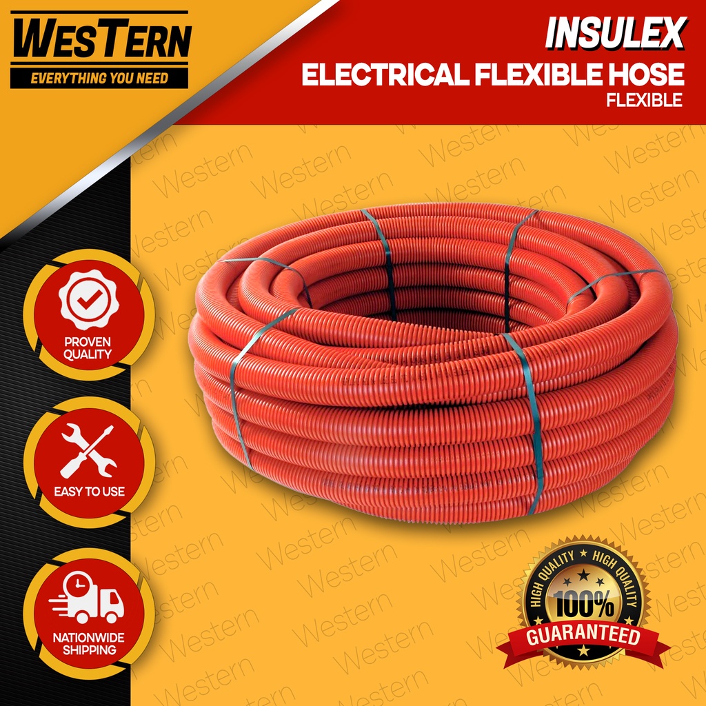 INSULEX Electrical Flexible Hose 1/2 x 1M | Shopee Philippines