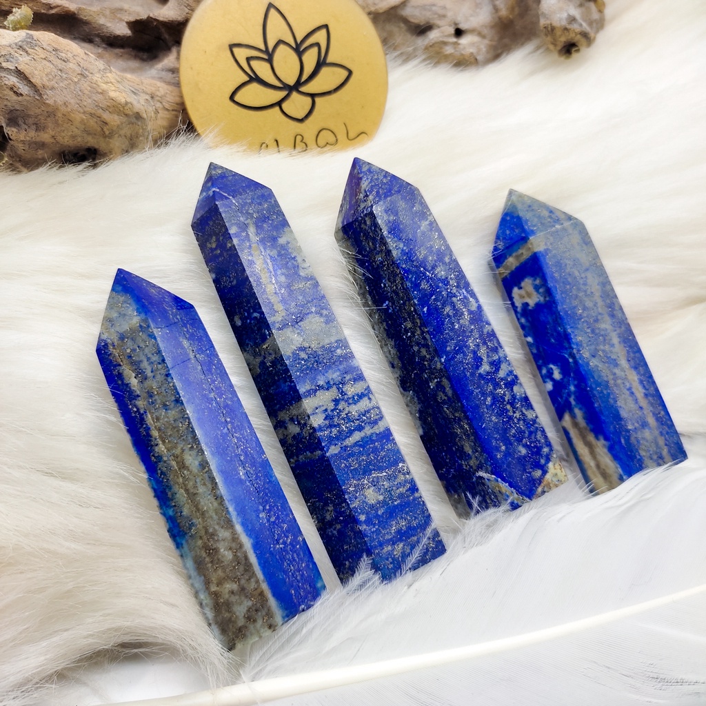 Lapis Lazuli Tower (Deep Self Knowledge) Blue Tower Obelisk Polished ...