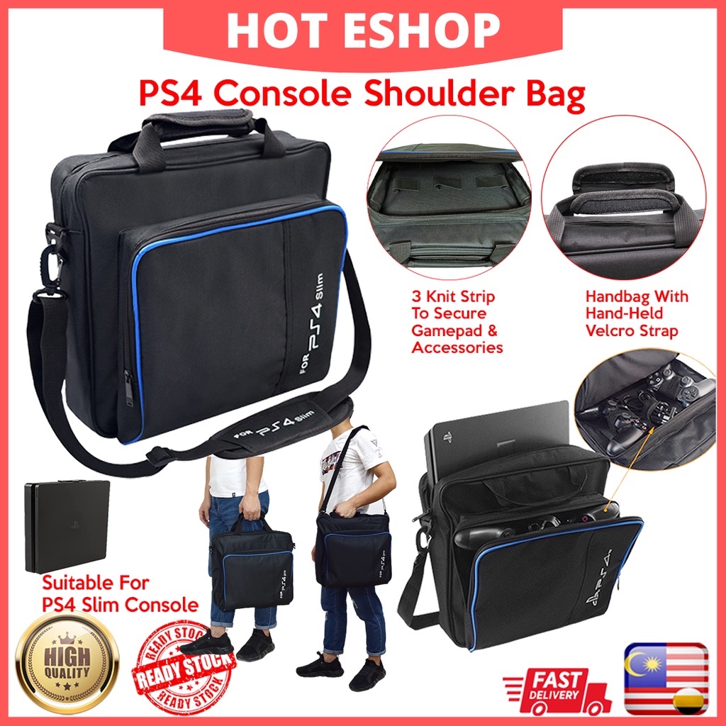 PS4 Slim Game System Bag For PlayStation 4 Console Protect Shoulder ...