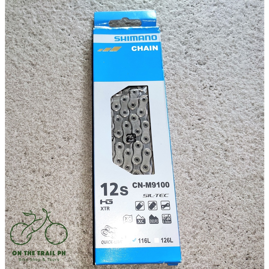SHIMANO XTR Dura Ace M9100 Chain - 12 Speed - MTB / Road / Cycling Bike ...