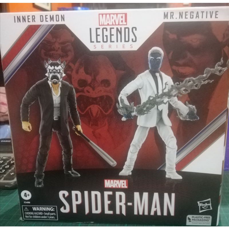 Hasbro Marvel Spider-Man 6 inches Figure "Inner Demon & Mr. Negative 2 ...