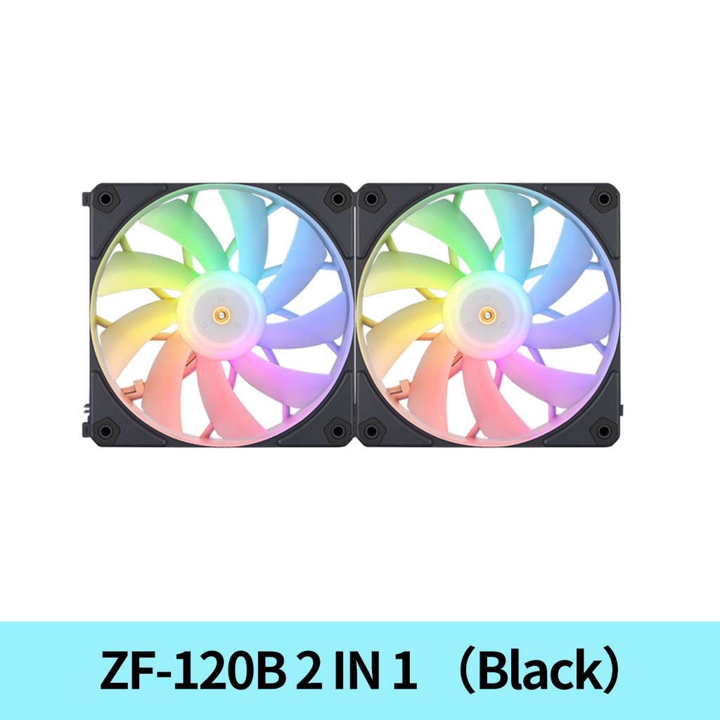 [Ready Stock]Jonsbo ZF-120 ZG-120 ZH-120 ARGB Building Block Fan White ...