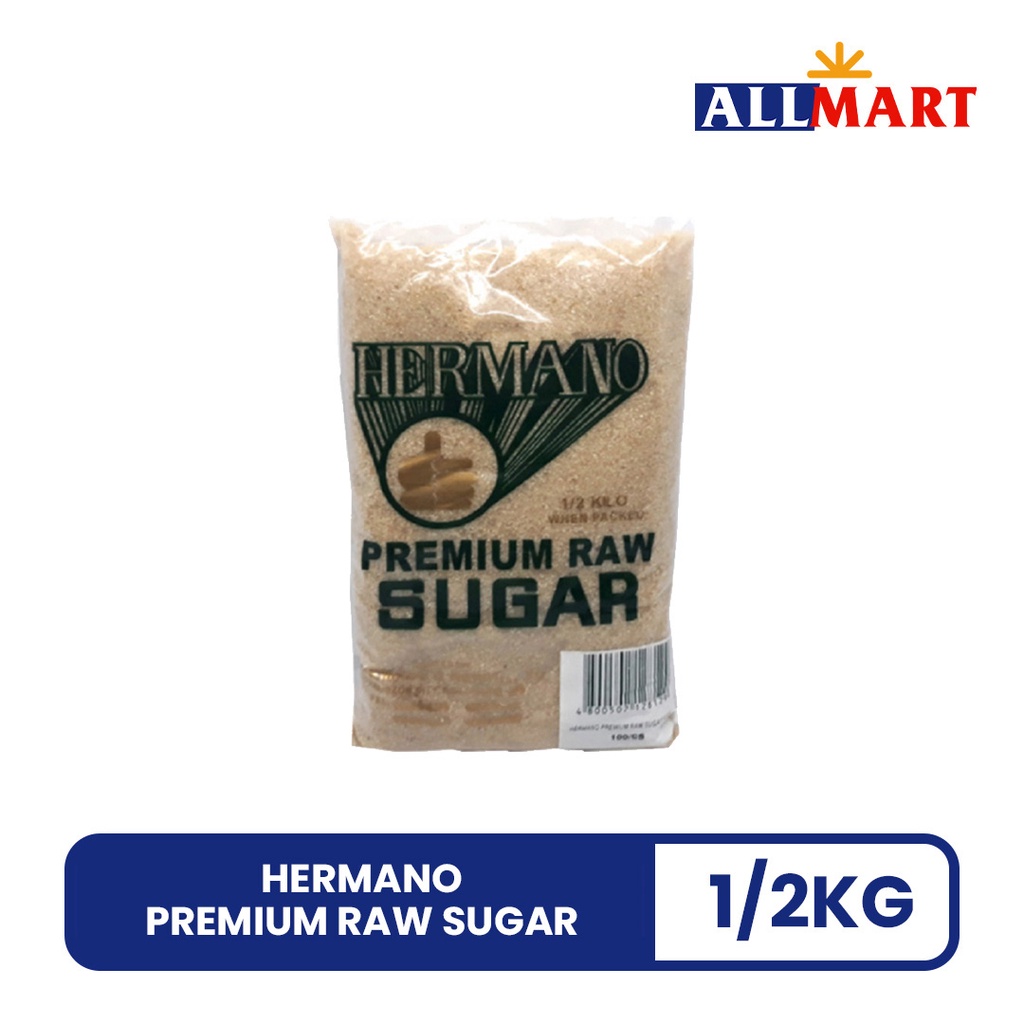 Hermano Sugar Premium Raw 1/2kg - AllMart Online Grocery | Shopee ...