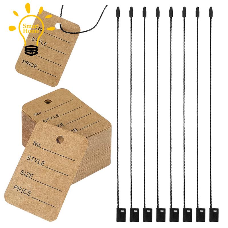 1000 Pieces Price Tags and Hang Tag String, Clothing Tags for Clothing ...