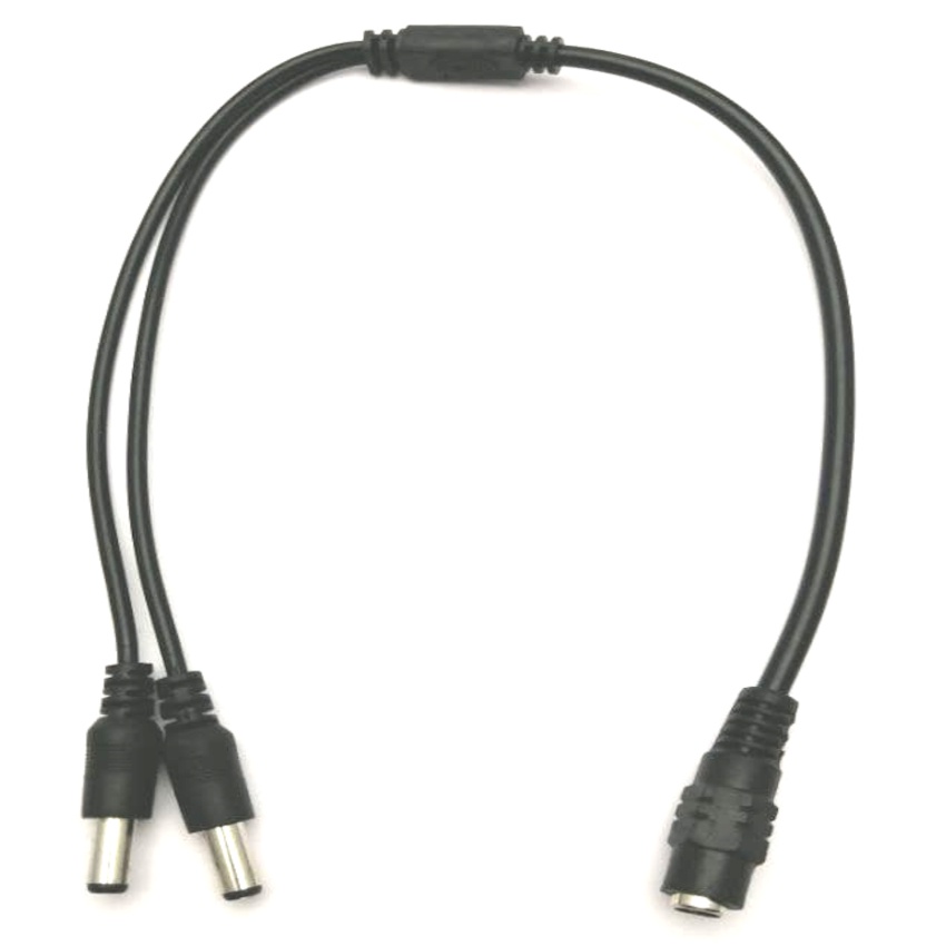 2 Way DC Power Splitter Adapter CCTV 1 Female to 8 Male DC Power Plug ...