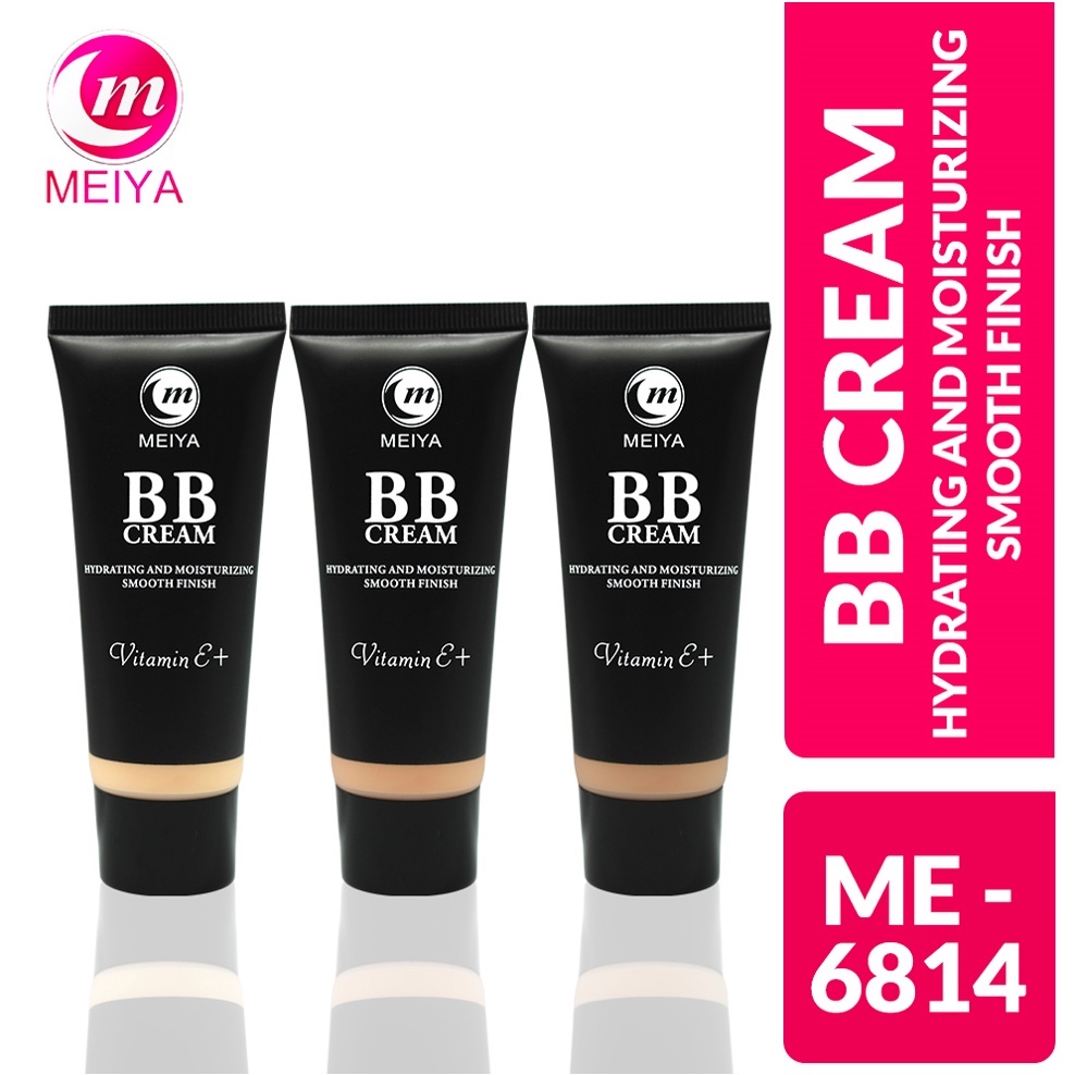 MEIYA BB CREAM HYDRATING AND MOISTURIZING SMOOTH FINISH WITH VITAMIN E+ ...