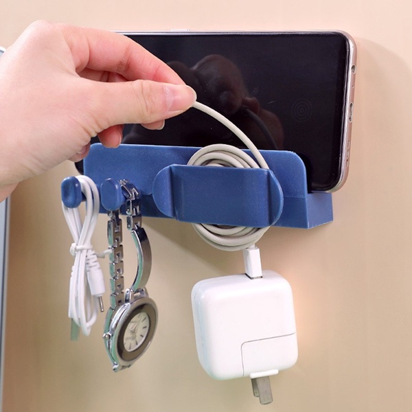 Multifunction Power Plug Storage Hooks Plug Holder Home Office Kitchen ...