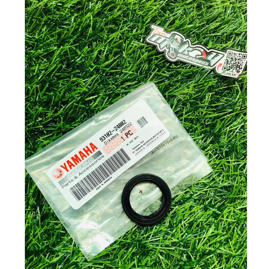 YAMAHA GENUINE PULLEY OIL SEAL FOR AEROX VERSION 1 (93102-24802 ...