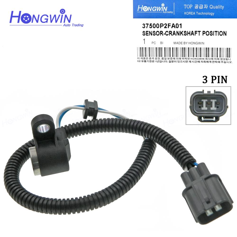 37500-P2F-A01 NNew Crankshaft Position Sensor For Honda Civic 1996-2000 ...