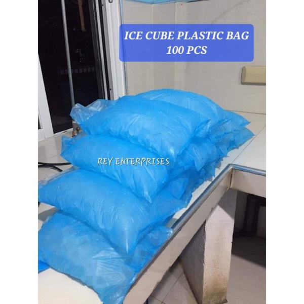 (100 pcs) Ice cube plastic bag Plain or printed Cod 5 kilos | Shopee ...