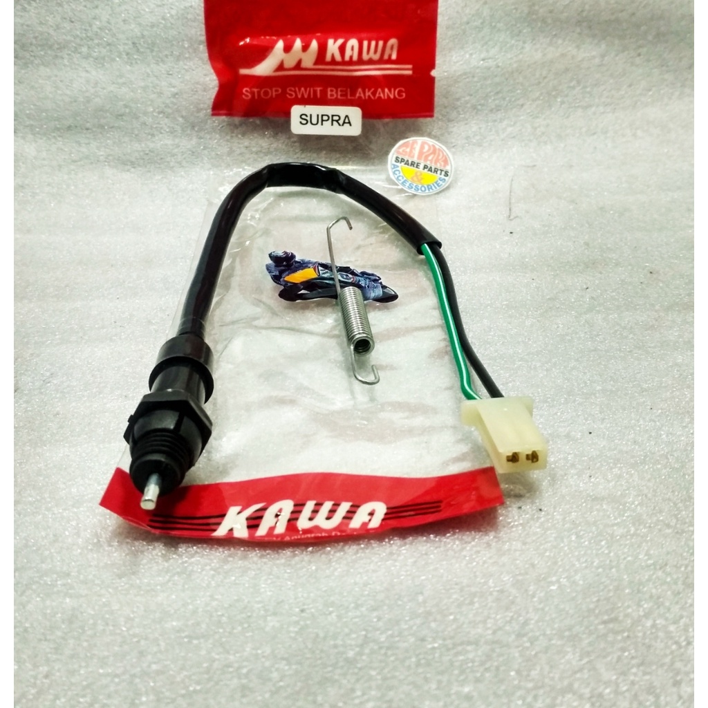 Supra Karisma Revo rear Brake Switch, Honda rear Brake Switch socket ...