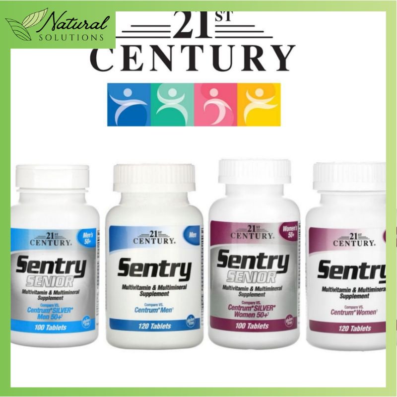Natural Solutions | Sentry Senior, Multivitamin & Multimineral ...