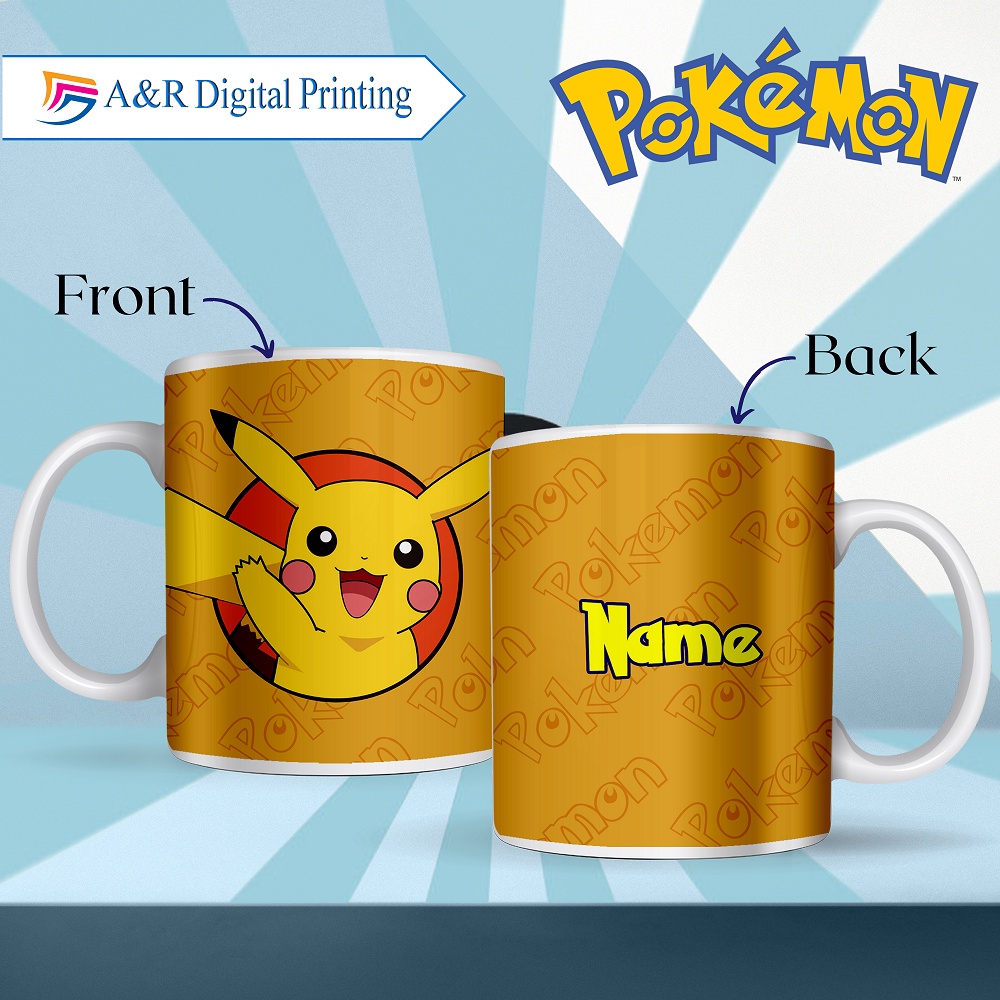 A&R Pokemon Collection ORDINARY MUG Design with Gift Box 11oz Ceramic ...